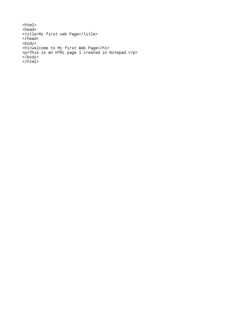 First Test | PDF