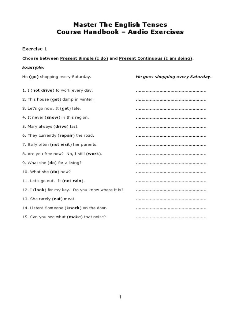 ORAL EXERCISES PDF Transcript V2 | PDF | Perfect (Grammar)