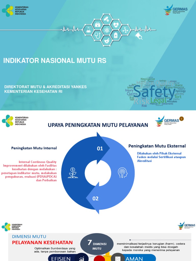 #1presentasi INM RS Monev - Mutu | PDF