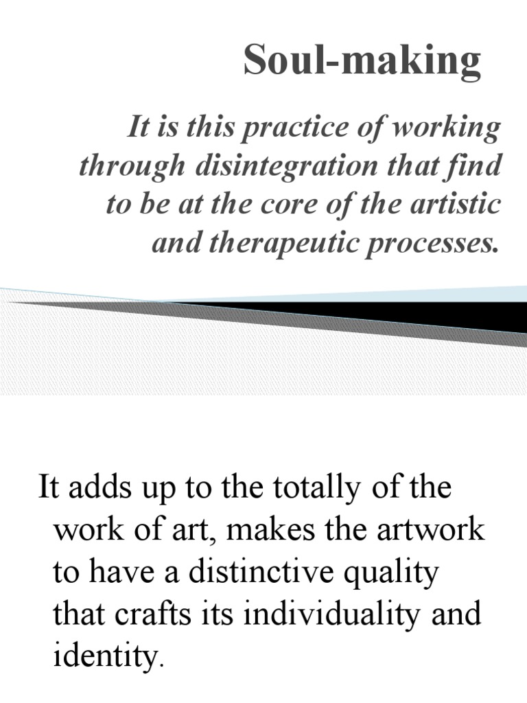 Module 7 - Soul-Making | PDF | Handicrafts | Aesthetics