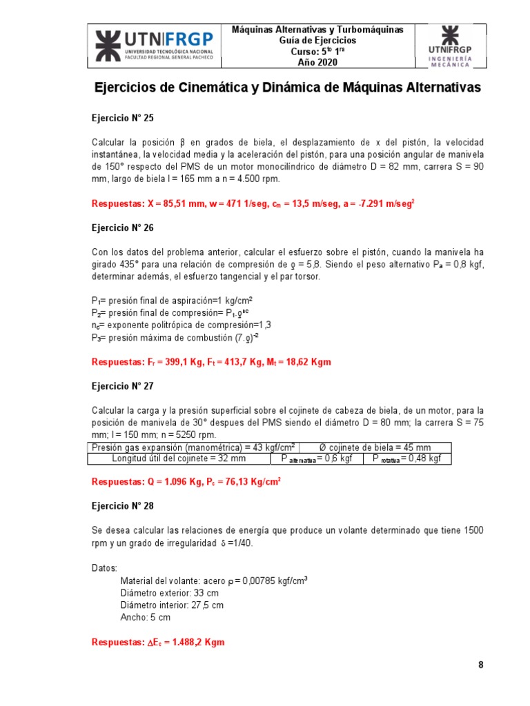 Respuestas Ejercicios Del #25 Al #28 | PDF