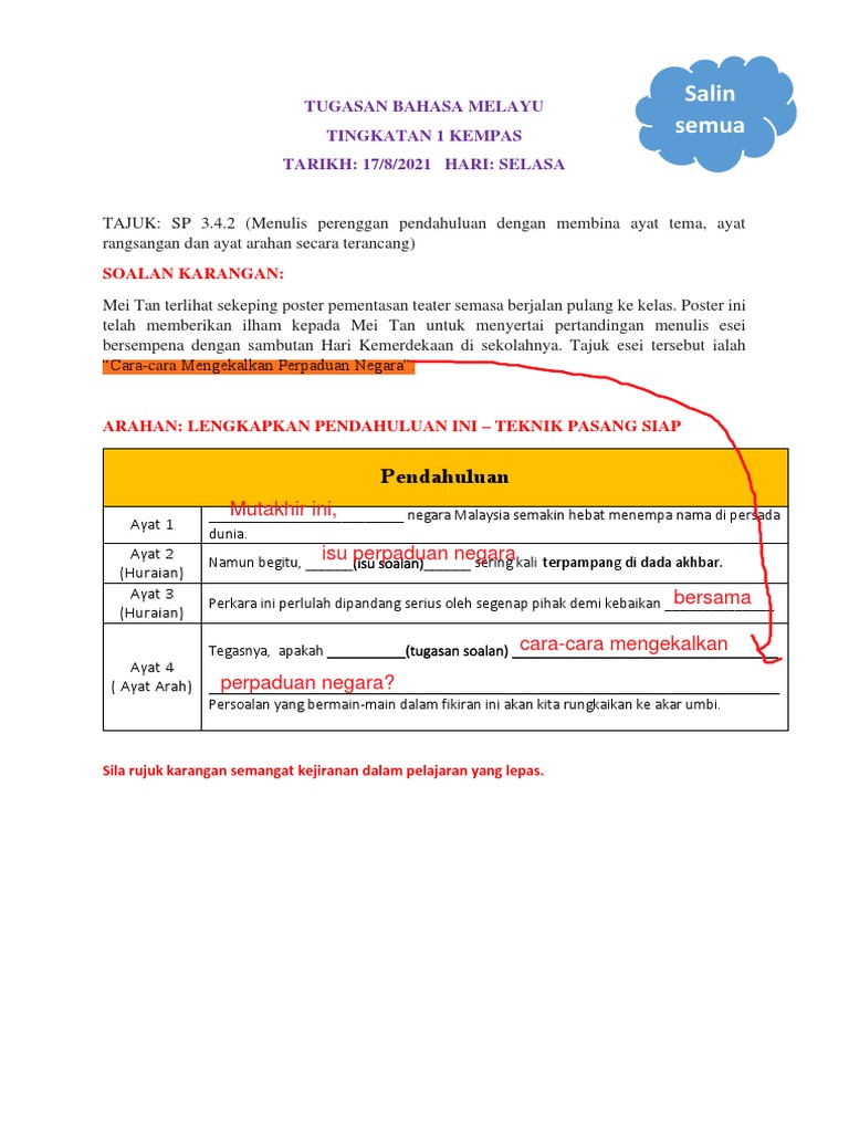Latihan Pendahuluan | PDF Latihan Pendahuluan | PDF