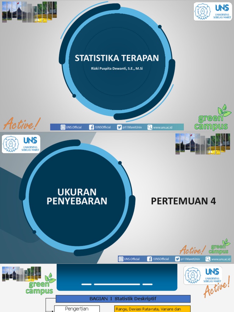 Statistika Terapan Pertemuan 4 | PDF