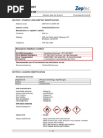 Safety Data Sheet - Benzene (BI) | PDF | Toxicity | Dangerous Goods