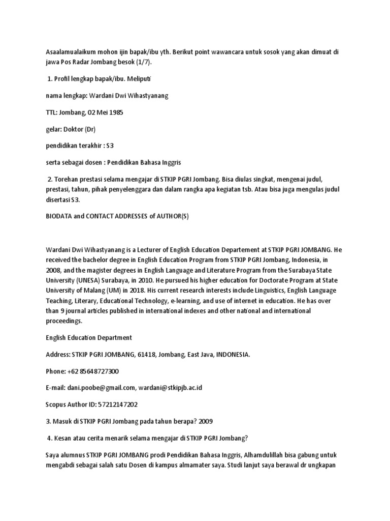 Profil Jawa Pos | PDF