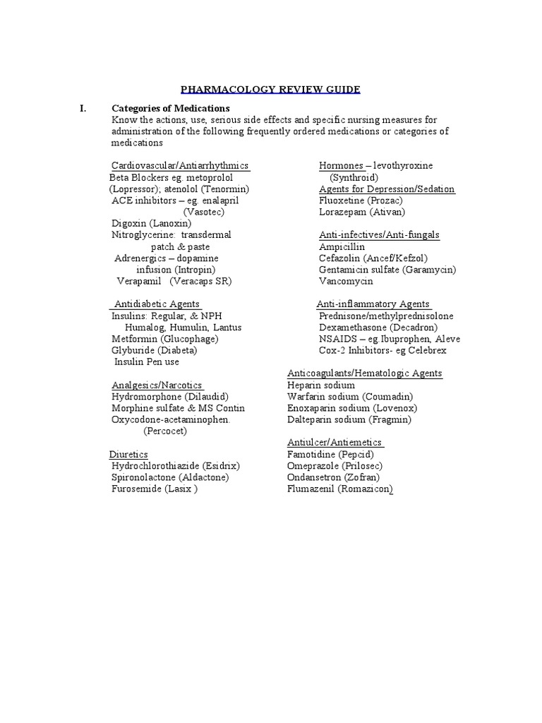 Pharmacology Conversion and Computation | PDF | Intravenous Therapy | Drugs