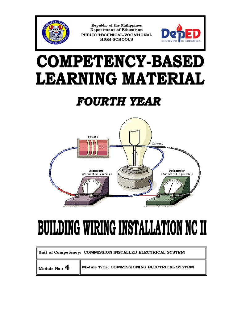 Module 4 - Commissioning Installed Electrical Systems | PDF | Insulator ...