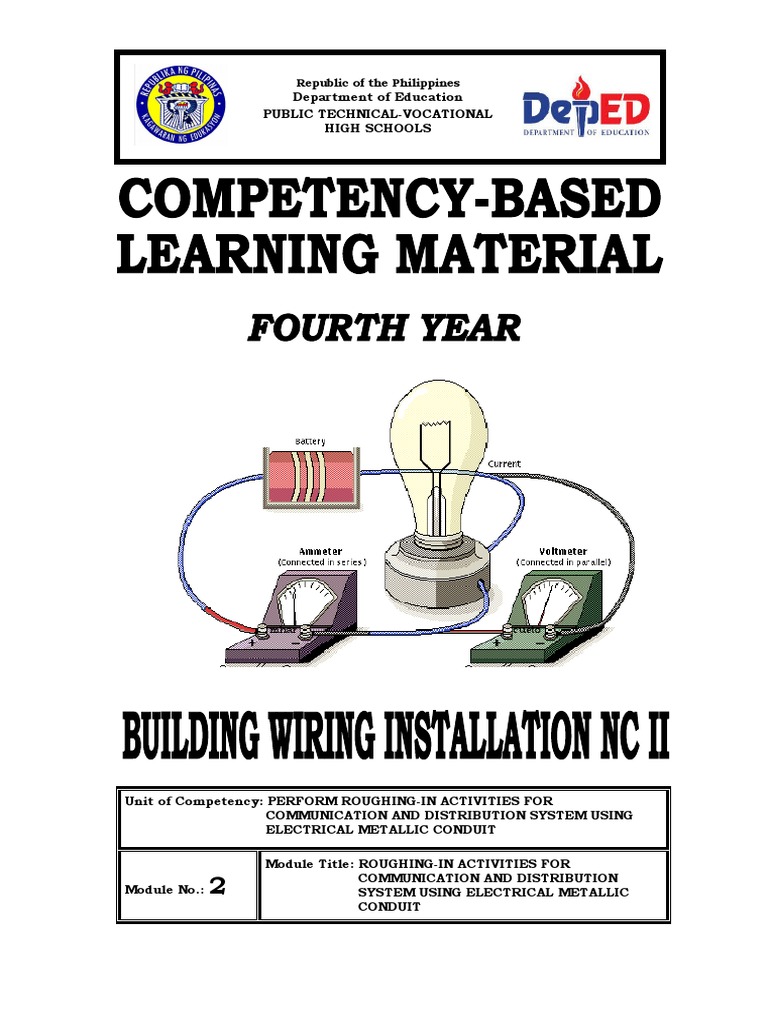 Module 2 - Performing Roughing-In Activities For Communication and ...
