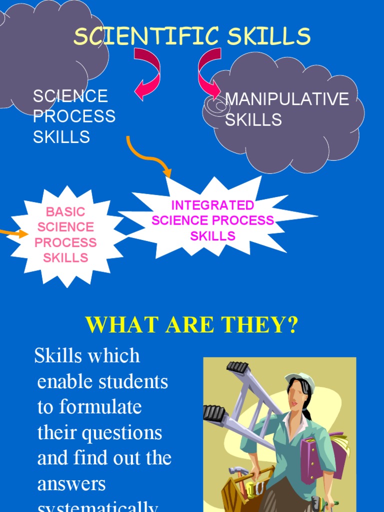 Scientific Skills: Science Process Skills Manipulative Skills | PDF ...