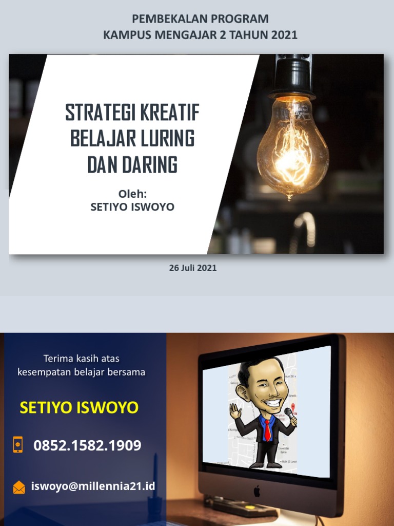 2 - Iswoyo - 085215821909 - Materi Strategi Kreatif Luring Dan Daring ...