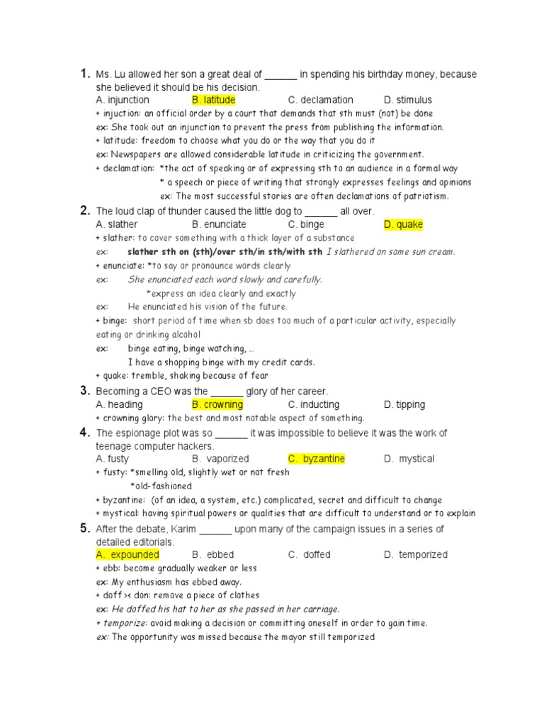 Slather STH On (STH) /over Sth/in Sth/with STH: The Best and Most ...