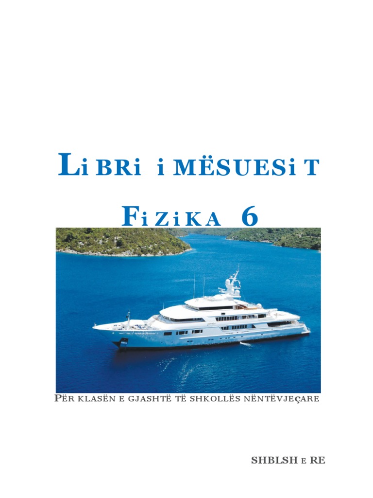 Libri I Mesuesit Fizika 6 | PDF