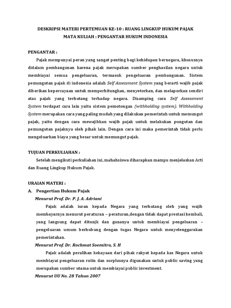 Phi Pertemuan 10 | PDF