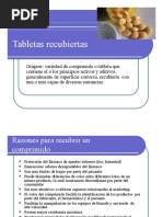 Tipos de Tabletas Farmacéuticas | PDF | Tableta (Farmacia ...