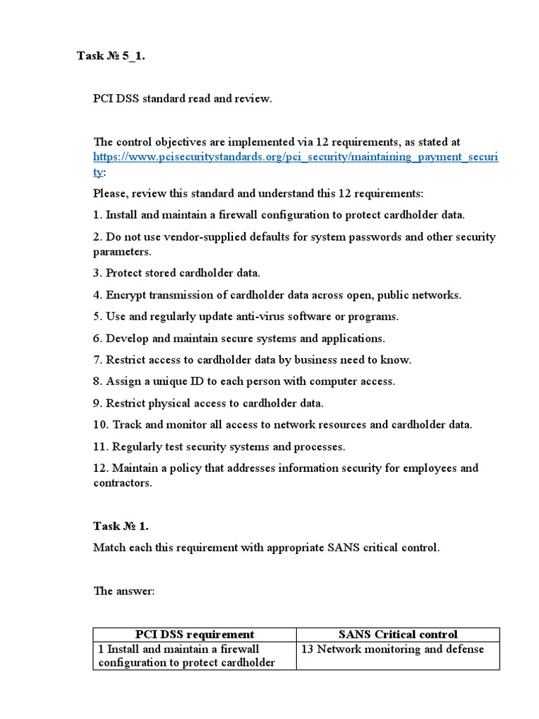 Practical Task | PDF | Information Security | Computer Network