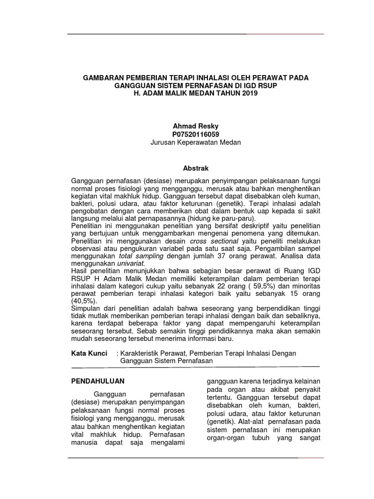 Jurnal Ares | PDF | Kesehatan Holistik | Sains & Matematika