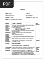 Monsoon Lesson Plan | PDF