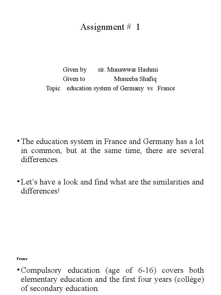 Comparative Education | PDF | Educational Stages | Students