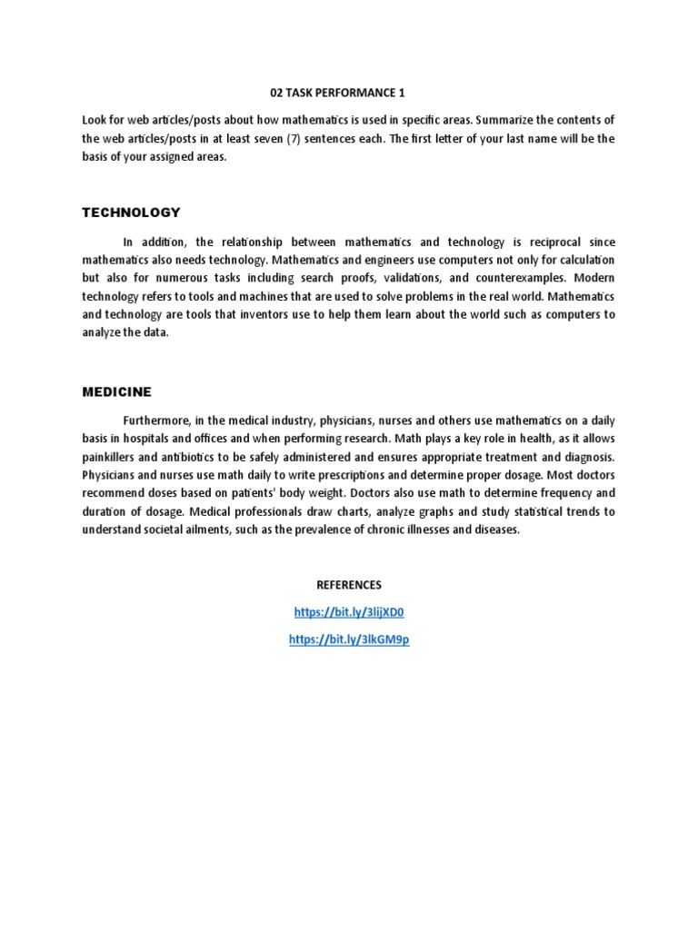 02 Task Performance 1 | PDF