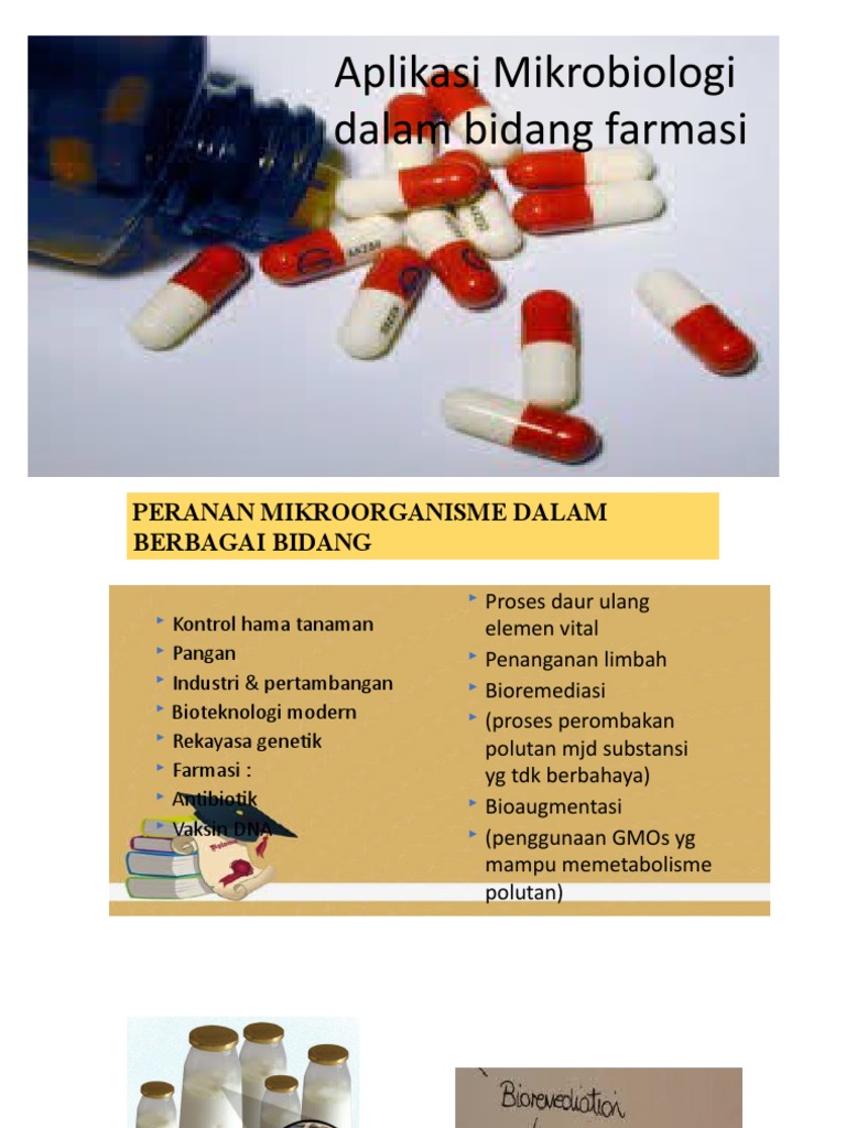Mikrobiologi DLM Bidang Farmasi | PDF