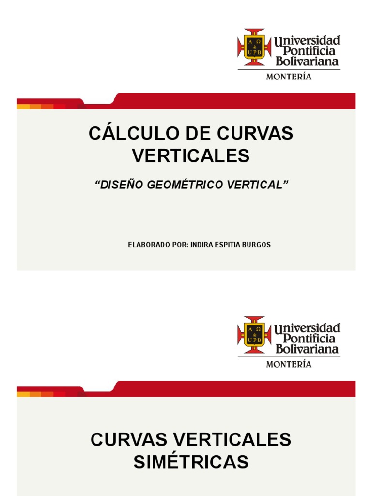 2 - Cálculo de Curvas Verticales | PDF