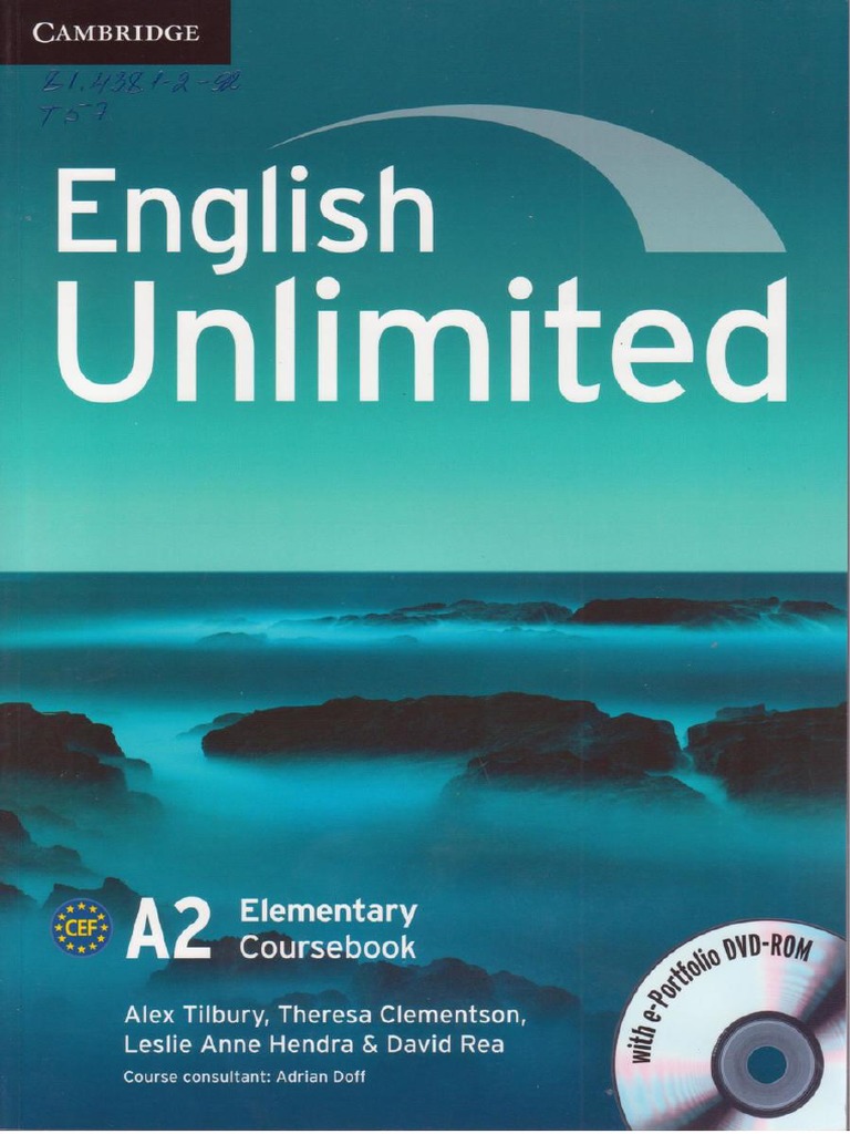 English Unlimited Elementary Textbook PDF Free | PDF