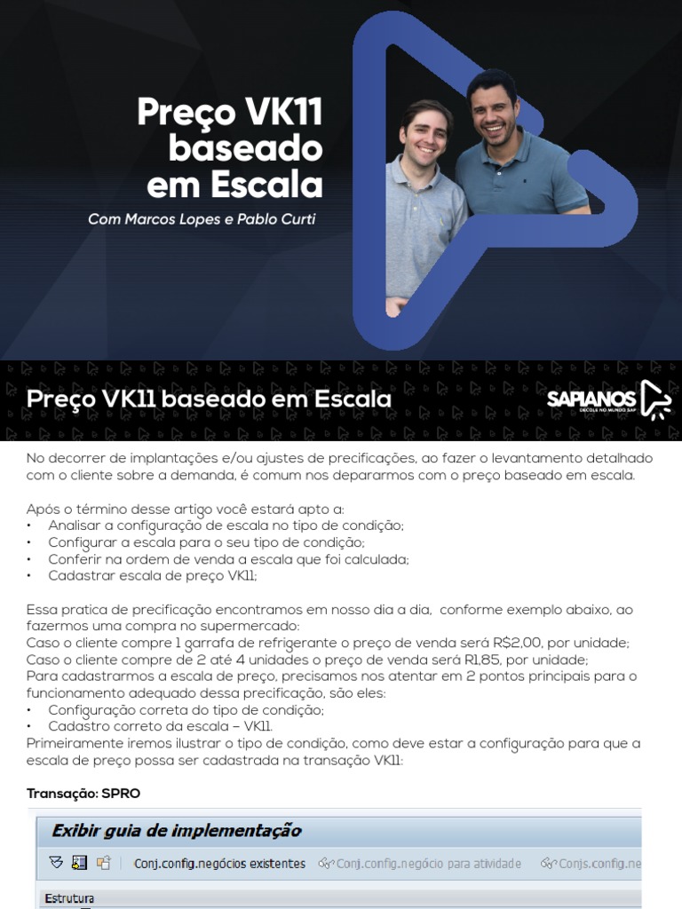 Artigo Preço VK11 Baseado em Escala | PDF | Informática