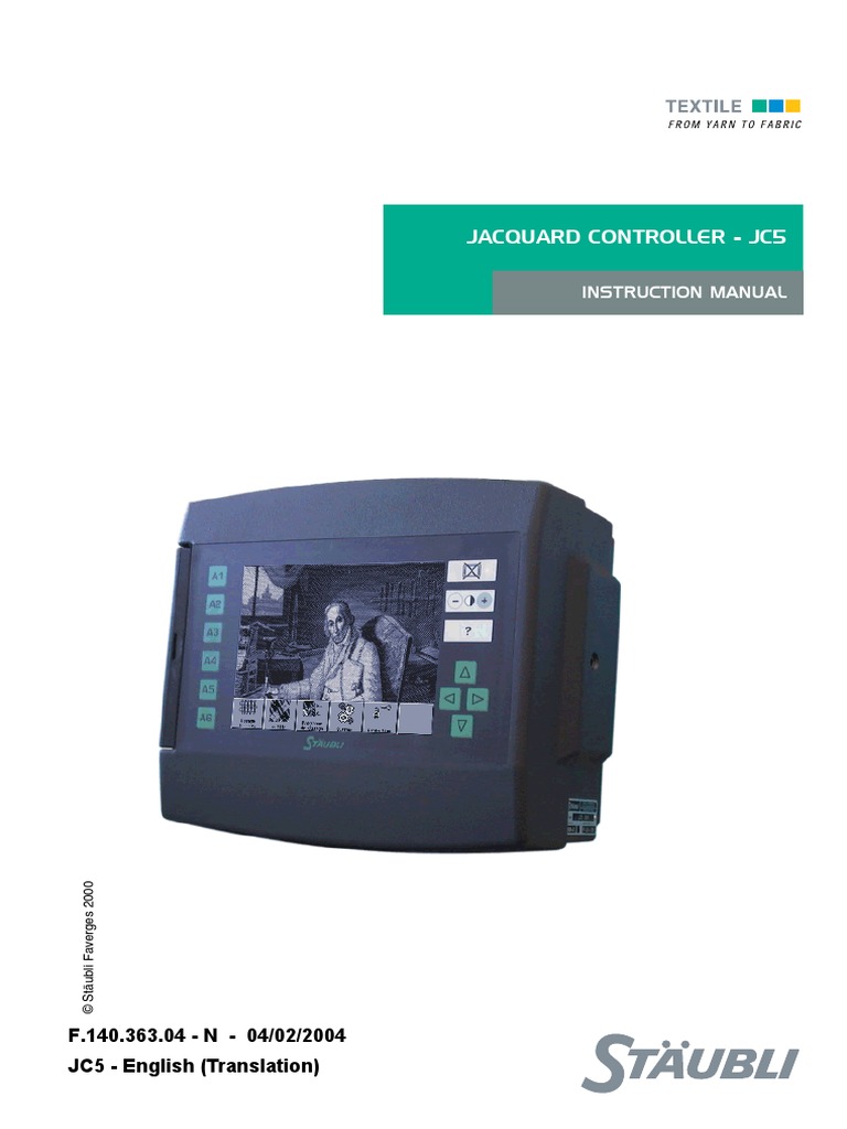 Fdocuments - in Staubli Jacquard Jc5 | PDF | Floppy Disk | Computer File