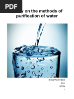 The 5 Different Types of Water Purification Methods | PDF | Water ...