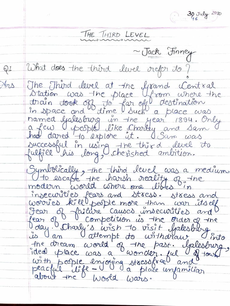 The Third Level VISTAS | PDF