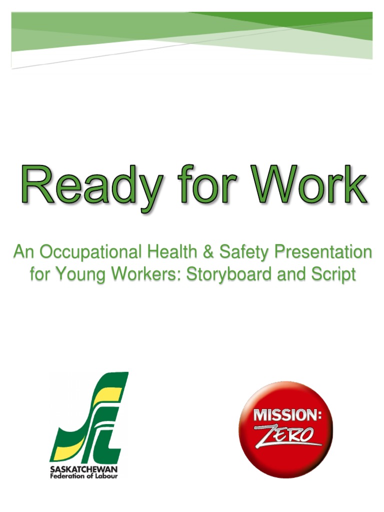 An Occupational Health & Safety Presentation For Young Workers ...