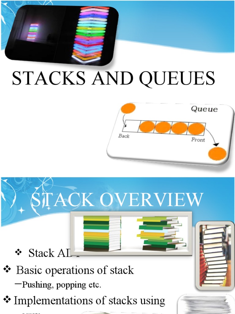 Finalinternalppt | PDF | Queue (Abstract Data Type) | Computer Science