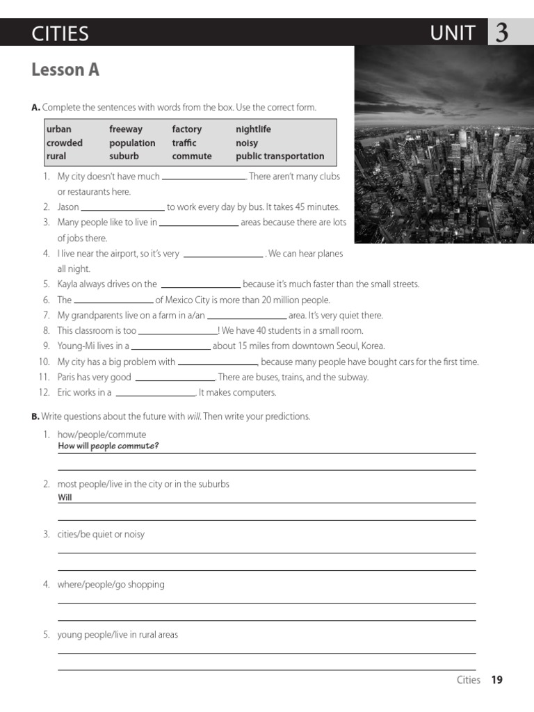 World English 2 - Workbook Unit 3 | PDF | Trees | Forests