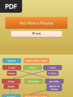 Voz Passiva: Exemplos e Exercícios | PDF