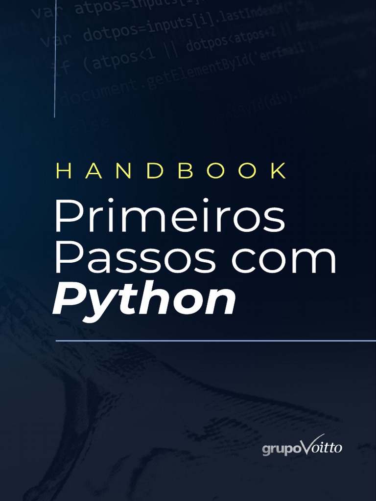 Ebook Primeiros Passos Com Python | PDF