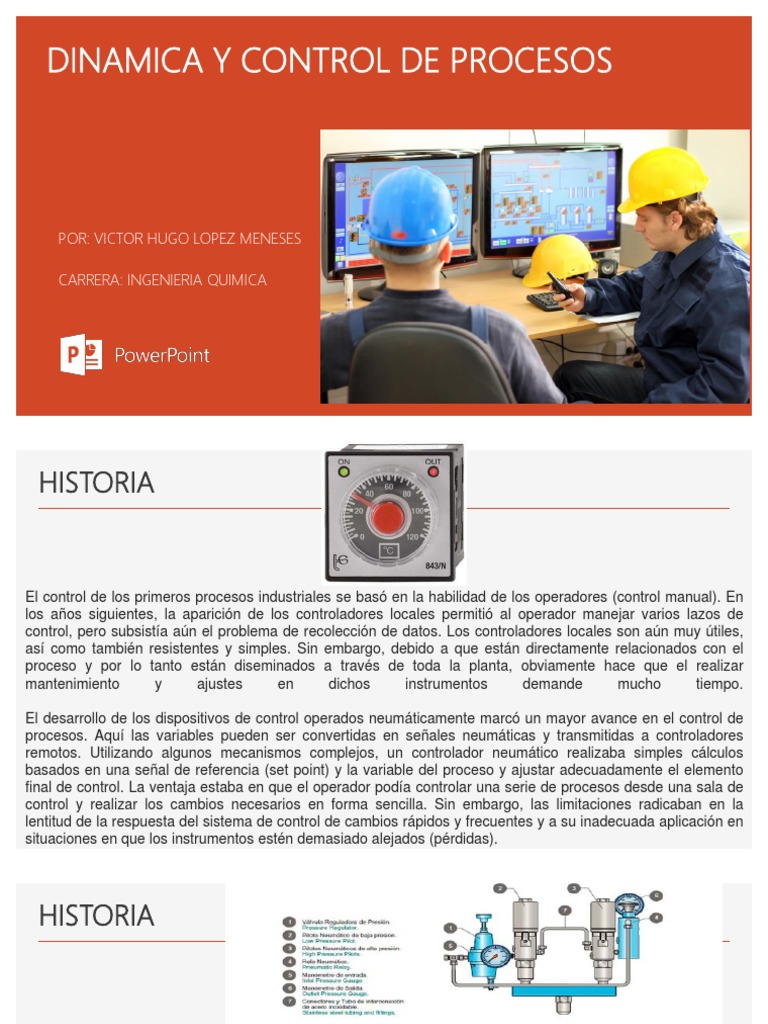 Dinamica y Control de Procesos-1 | PDF | Sistema de control ...