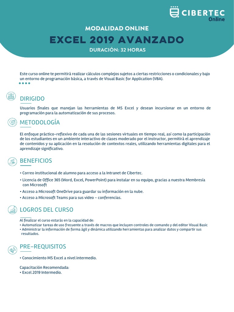Automatización avanzada de tareas en Excel a través de macros y programación con Visual Basic ...