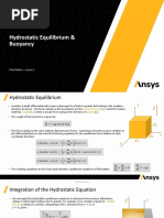 Fluid Mechanics: Pressure & Statics | PDF | Buoyancy | Pressure