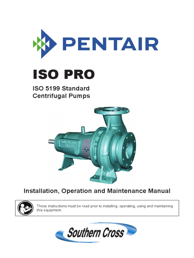 Iso Pro: ISO 5199 Standard Centrifugal Pumps | Download Free PDF | Pump ...