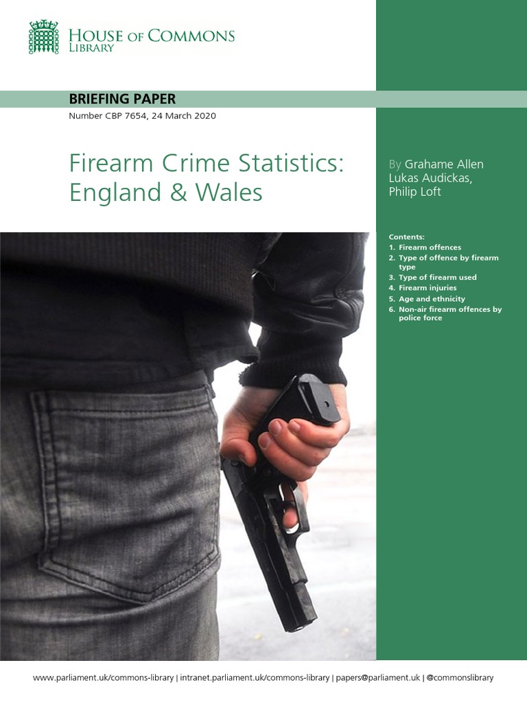 Firearm Crime Statistics: England & Wales: Briefing Paper | PDF ...