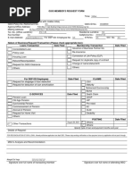 GSIS Member's Request Form | PDF | Financial Services | Loans