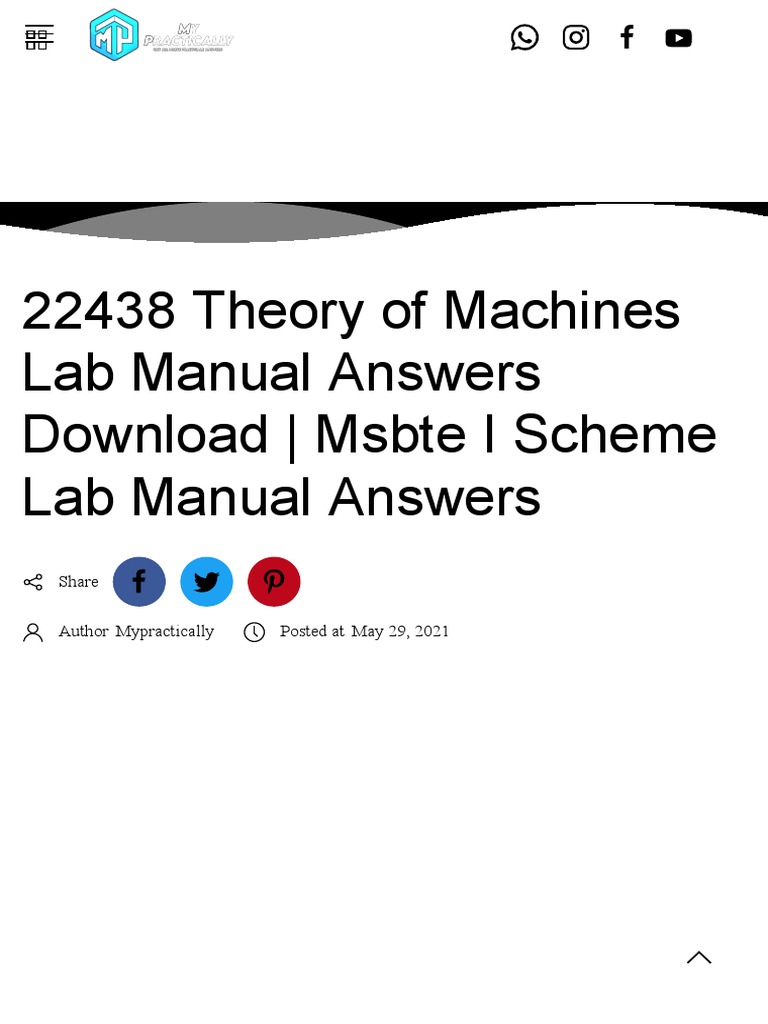 TOM Solved Manual | PDF