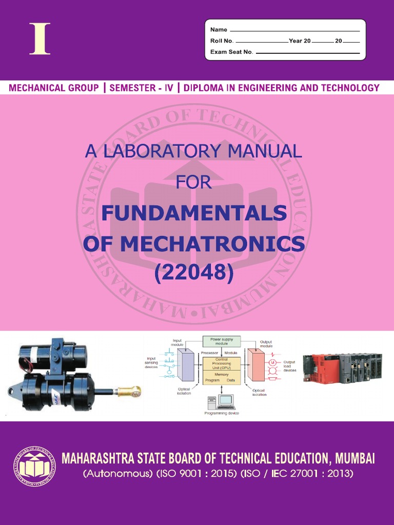 Fundamentals of Mechatronics | PDF