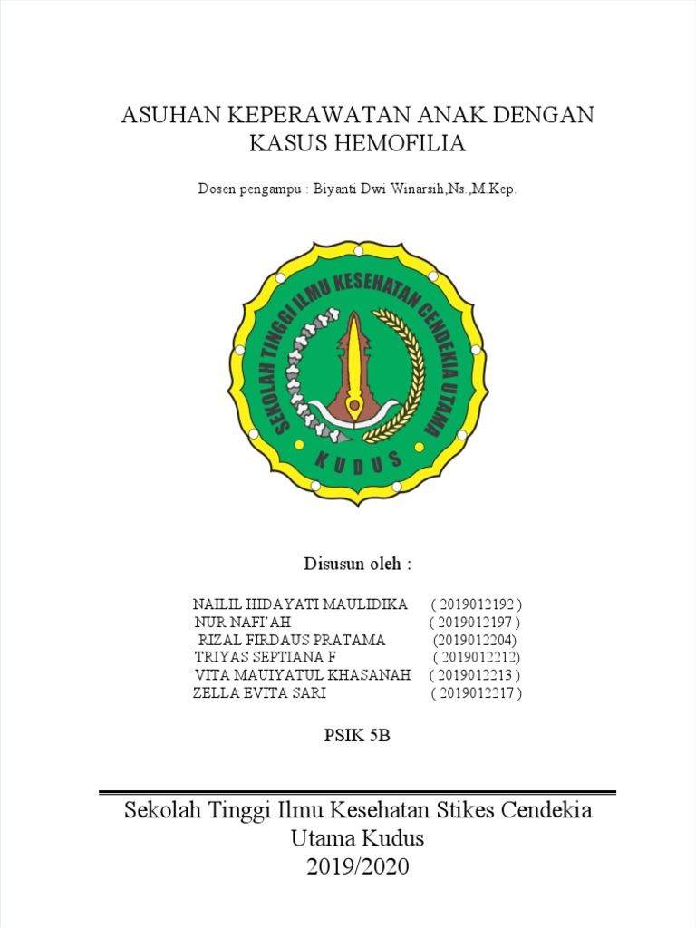 Makalah Askep Hemofilia | PDF