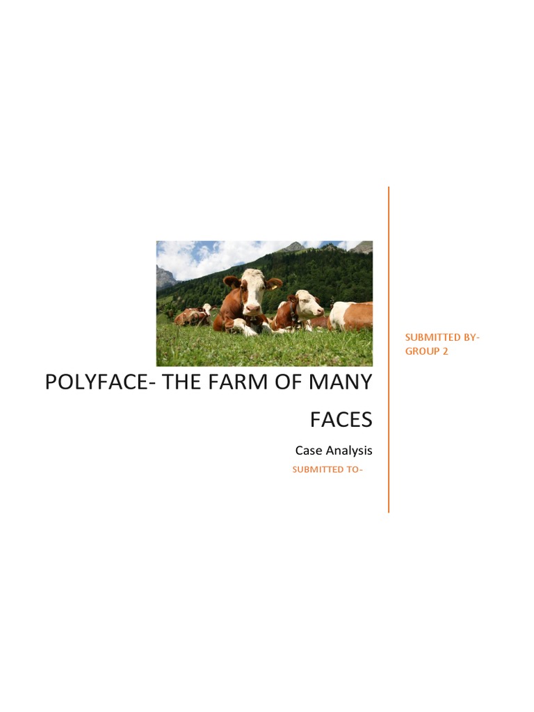 Polyface-The Farm of Many Faces: Case Analysis | PDF | Gross Margin ...