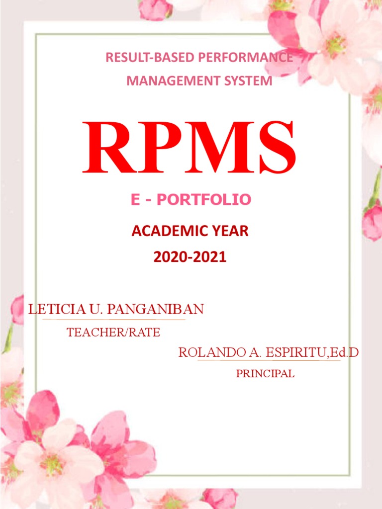 Rpms Powerpoint 3 Letty | PDF | Learning | Educational Technology