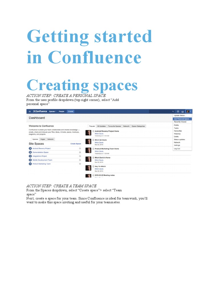 Jira-Confluence User Guide | PDF | Internet & Web | World Wide Web