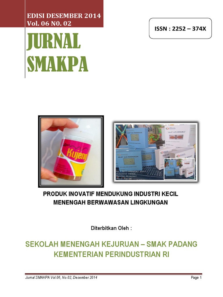 SMKPA Jurnal | PDF