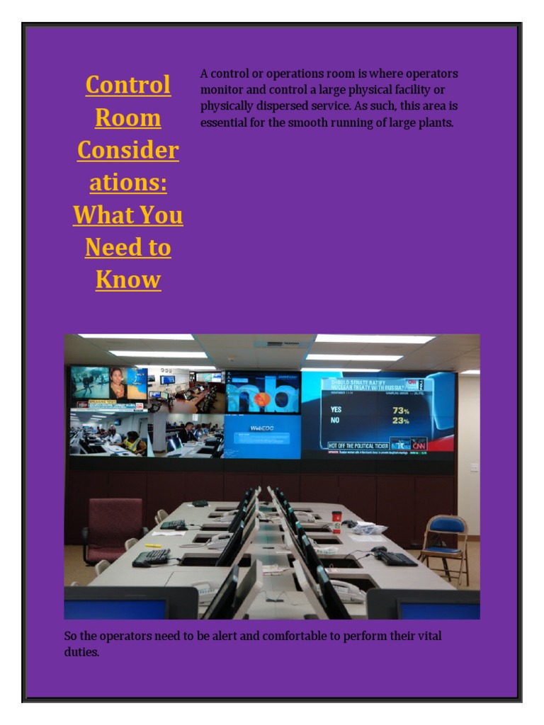 Control Room Design Essentials | PDF | Computer Network | Internet ...