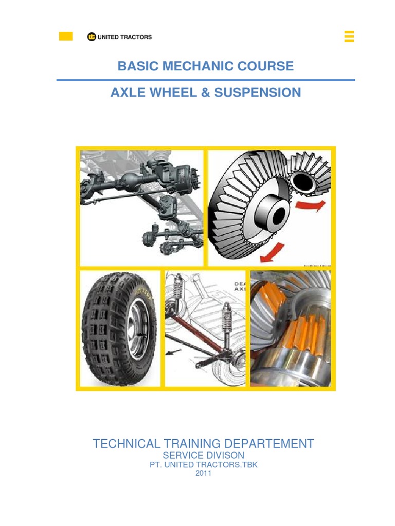 Modul Dasar Axle dan Suspensi | PDF